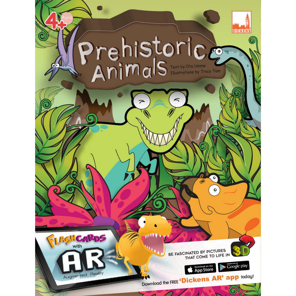 ^NANMEEBOOKS หนังสือ FLASHCARDS - PREHISTORIC ANIMALS เพอลังอิ | Shopee ...
