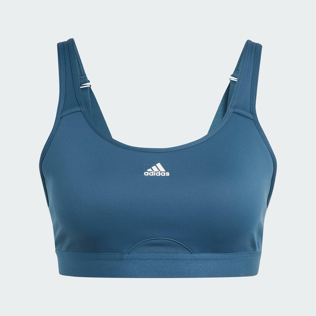 adidas เทรนนิง สปอร์ตบราซัพพอร์ตระดับสูง adidas TLRD Move ผู้หญิง สีเท ...