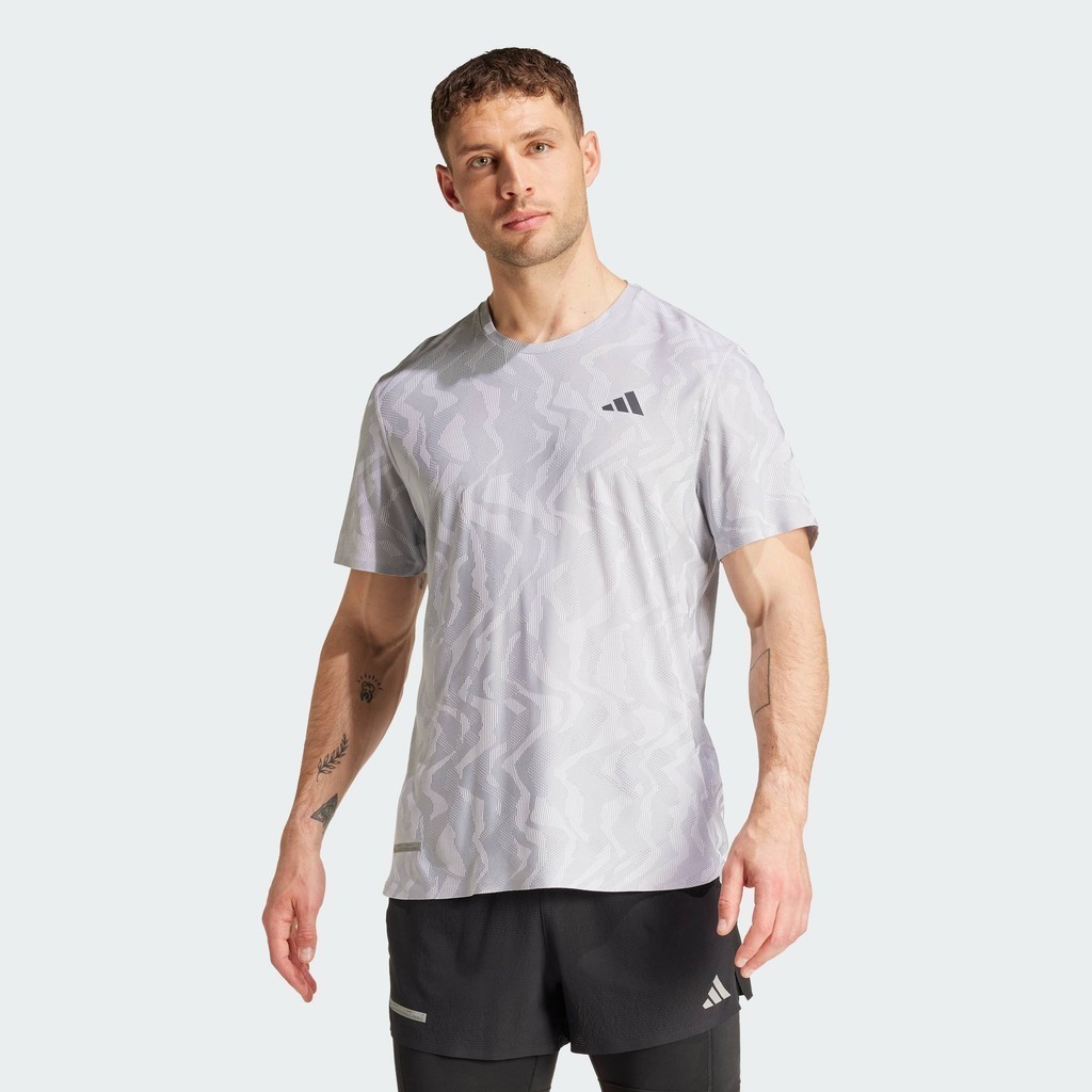 adidas วิ่ง เสื้อวิ่ง Ultimate Engineered ผู้ชาย สีเทา IY0722 | Shopee ...