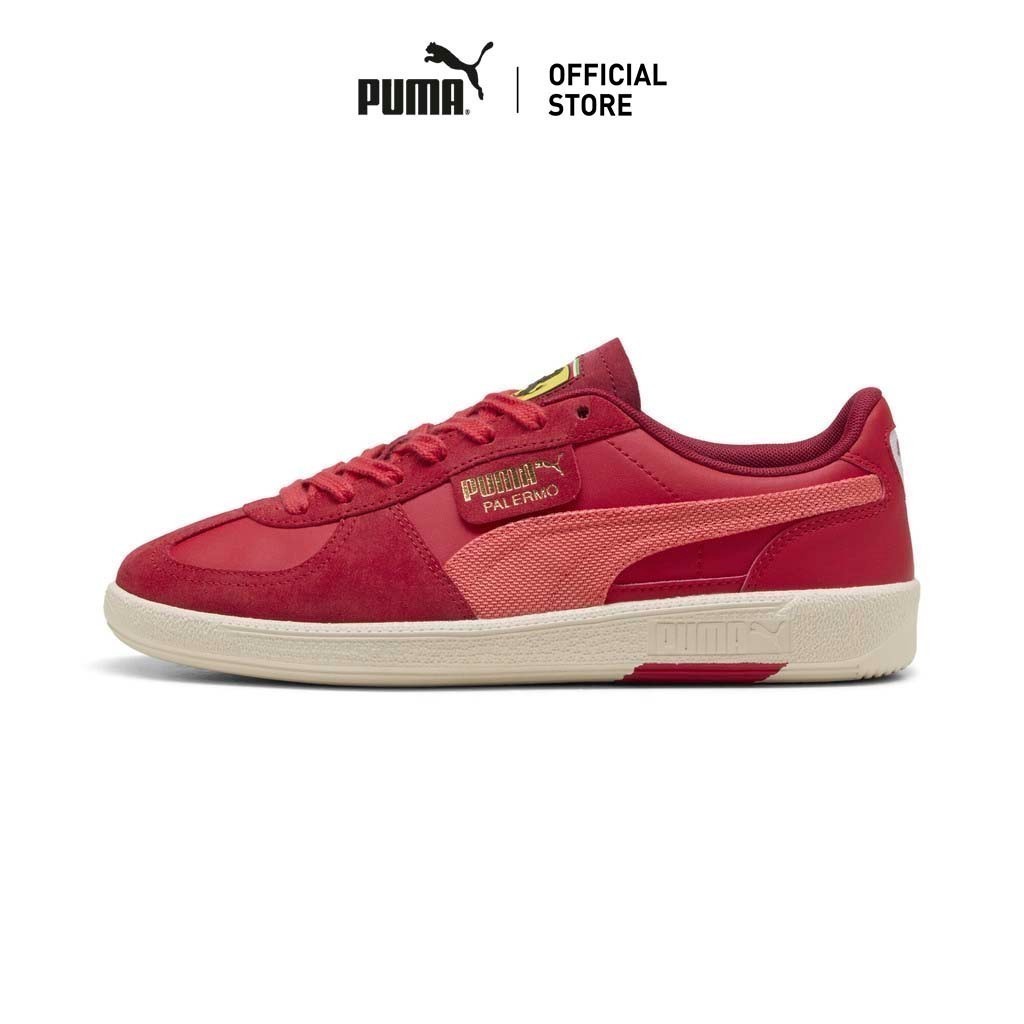 PUMA AUTO - รองเท้าผ้าใบ Palermo สีแดง - 30871702 | Shopee Thailand