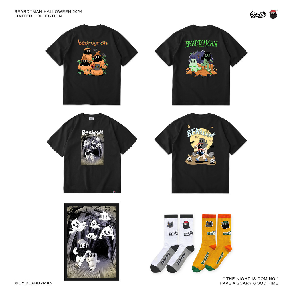 Beardyman Halloween 2024 Collection | Shopee Thailand