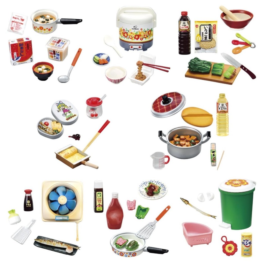 Re-ment Petit Sample Series ผลิตภัณฑ์กล่องความสุขร้อนรสชาติของบ้าน 8 ชนิด 8 ชิ้น b-4y65000xsc ...