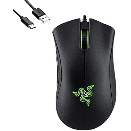 Razer Razor DEATHADDER ESSENTIAL Wired Gaming Mouse 6,400 DPI 5 Button ...