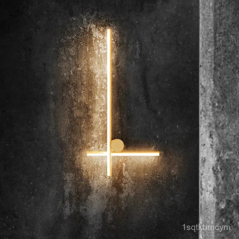 อิตาลี Flos โมเดิร์นเรียบง่ายเส้นโคมไฟติดผนังห้องนอนหัวเตียงห้องนั่งเล่นบันไดทางเดินออกแบบโคมไฟ ...