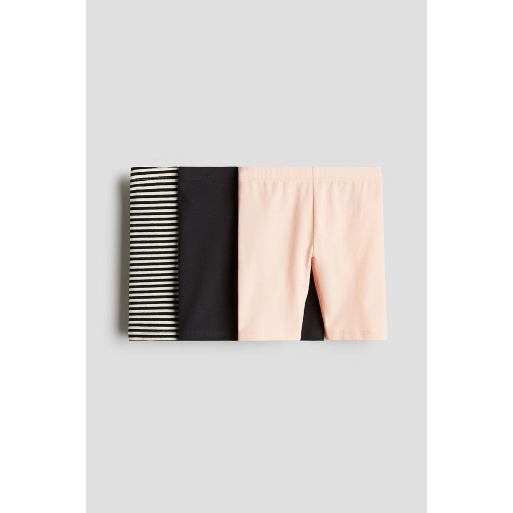H&M เด็กผู้ชาย 3-pack cotton cycling shorts 1267978_2 | Shopee Thailand