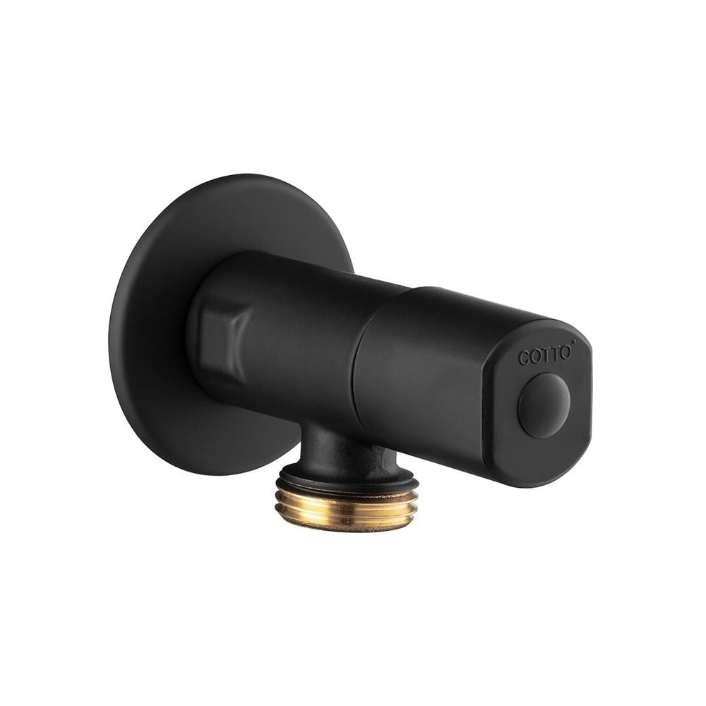 COTTO สต๊อปวาล์ว 1 ทาง COTTO CT179NBL(HM) สีดำ วาล์วและสต๊อปวาล์ว สต๊อป ...
