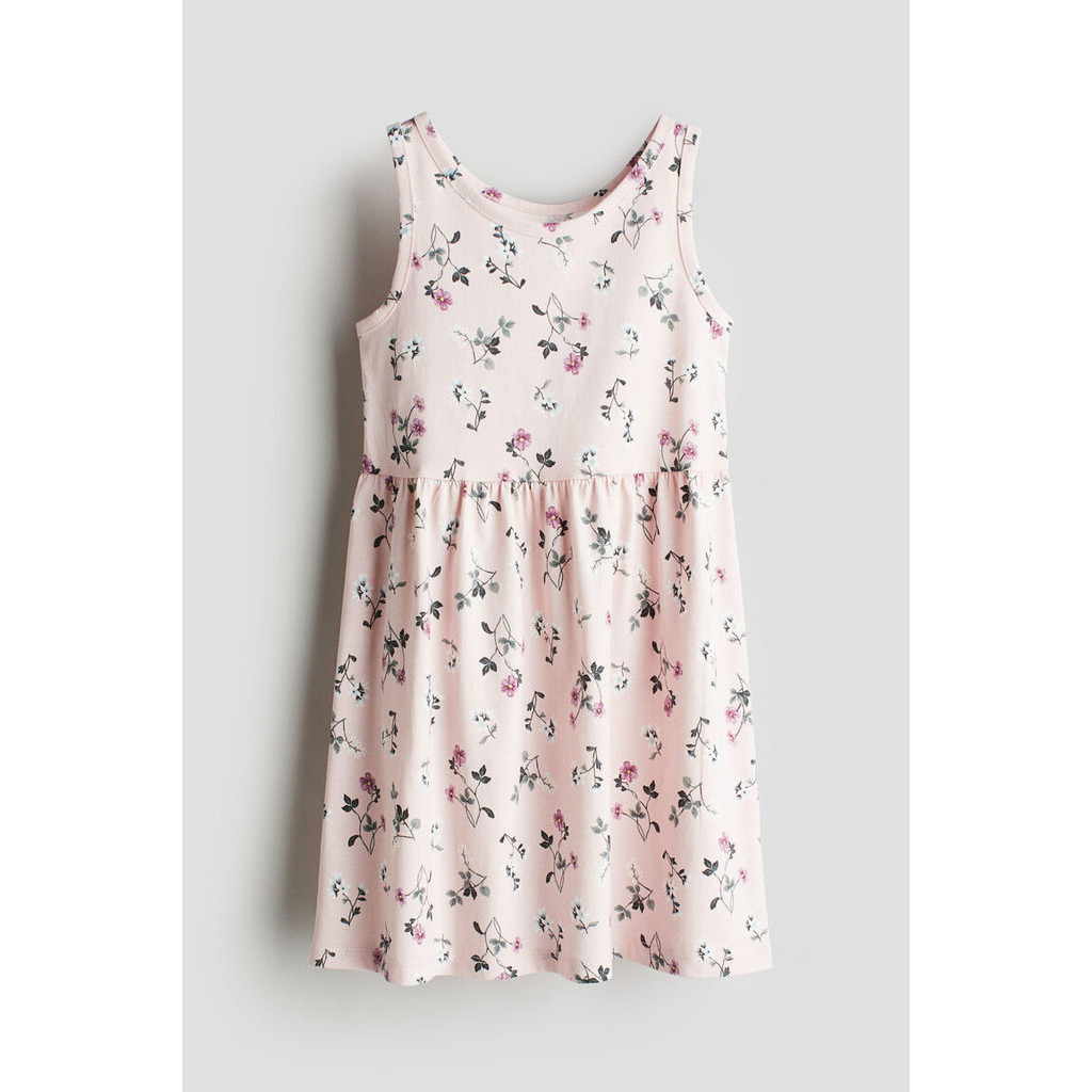 H&M Girl Patterned cotton dress 1157735_11 | Shopee Thailand