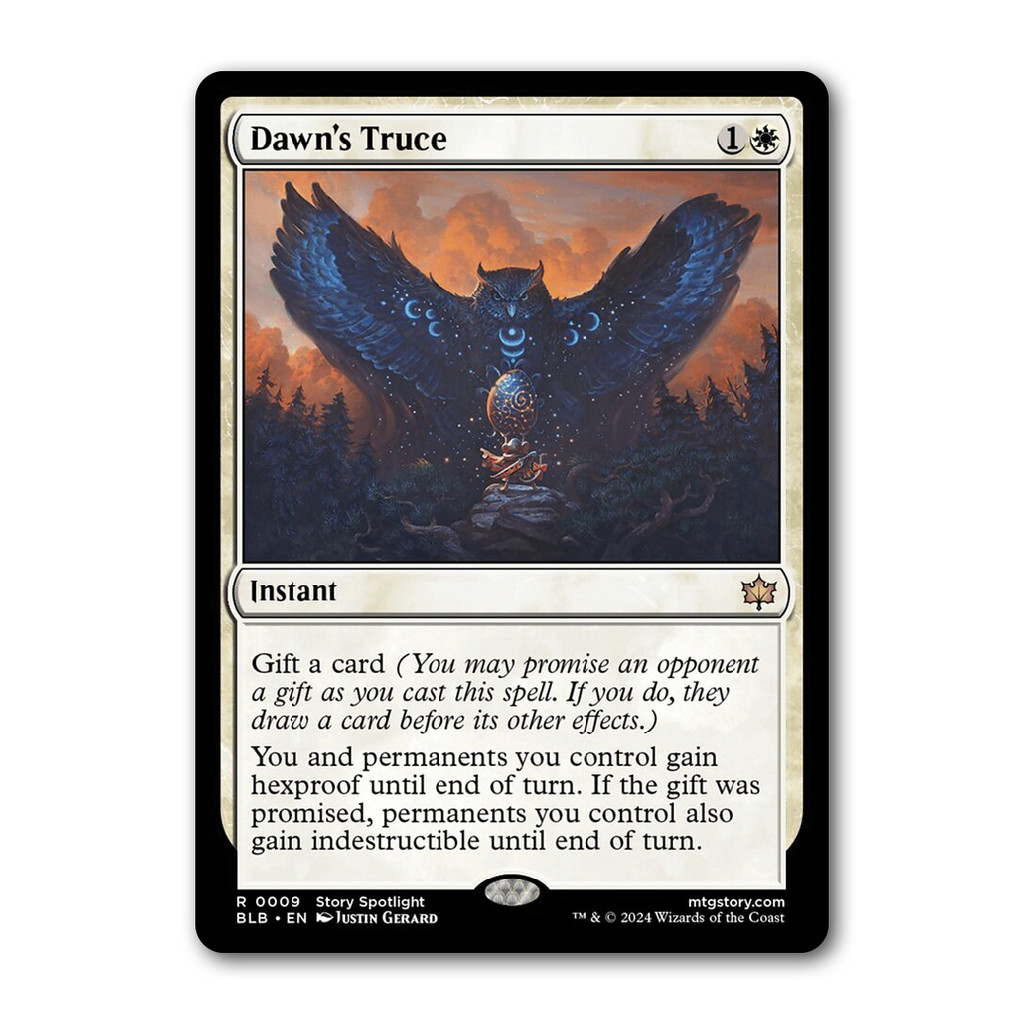 [MTG] Dawn's Truce [BLB] [White] [Rare] [Normal] [ENG] [2024] (Magic: The Gathering) | Shopee ...