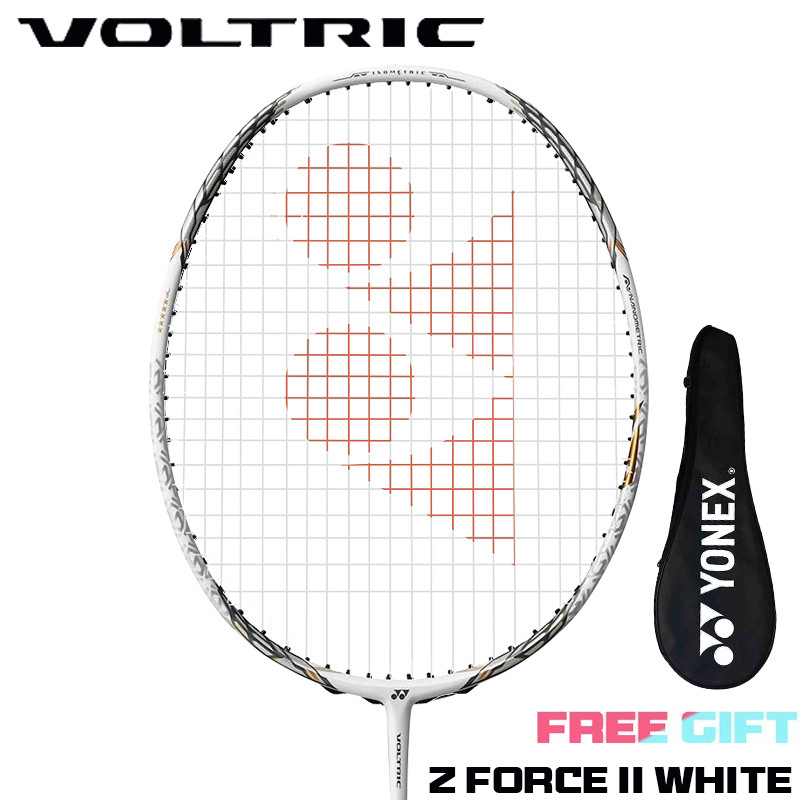 ไม้แบดมินตัน แท้ VOLTRIC Z FORCE II WHITE แบดมินตัน z force 2 กระเป๋า ...