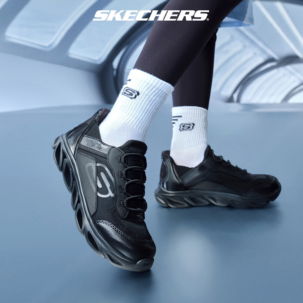 Skechers สเก็ตเชอร์ส รองเท้า เด็กผู้ชาย Slip-Ins Flex Glide Shoes ...