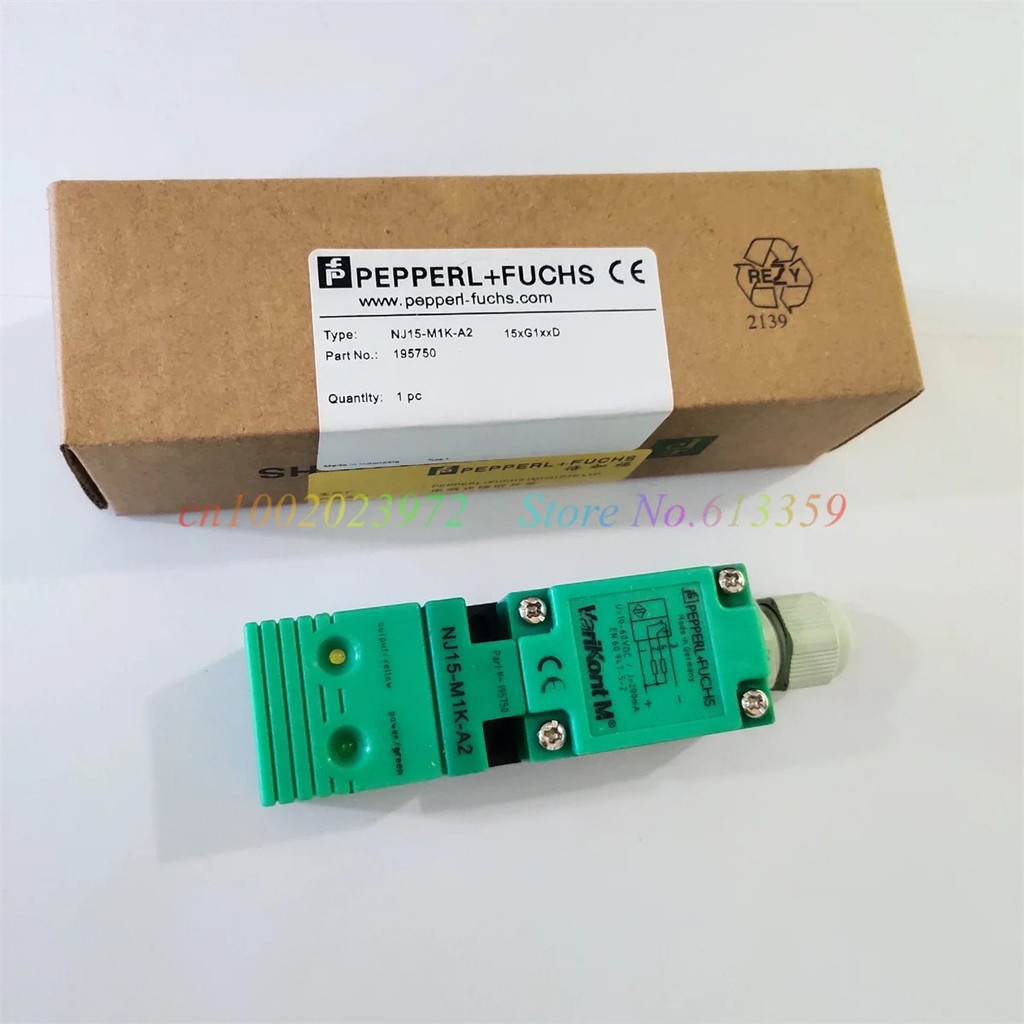 NJ15-M1K-A2 PNP NO & NC P+F เซ็นเซอร์สวิตช์ความใกล้ชิด ใหม่คุณภาพสูง | Shopee Thailand