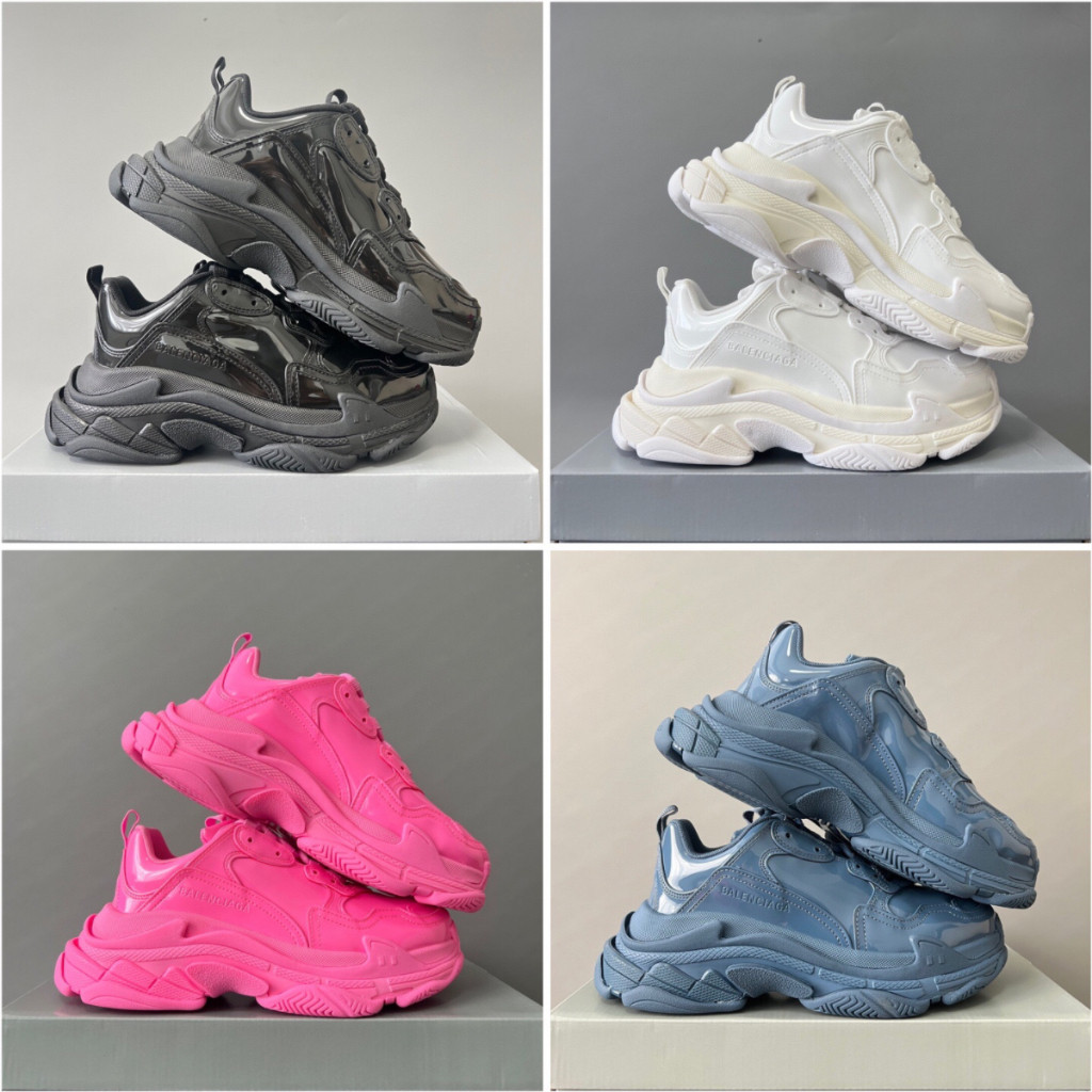 Pre order ราคา5300 Balenciaga บาเลนเซียกา Triple S หนังวัว รองเท้า ...