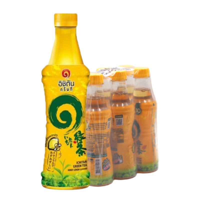 อิชิตัน ชาเขียว น้ำผึ้งมะนาว 280 มล. x 6 ICHITAN Green Tea Honey Lemon 280 ml x 6 | Shopee Thailand