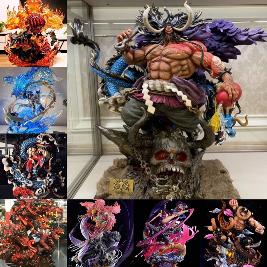 Ready Stock One Piece Figure Luffy Zoro Kaidou Law Jack Kohza Ace ...