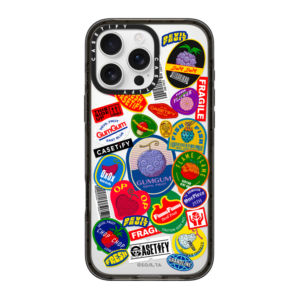 [พร้อมส่ง] CASETiFY | Devil Fruits Label Sticker Case [ONE PIECE] | Shopee Thailand