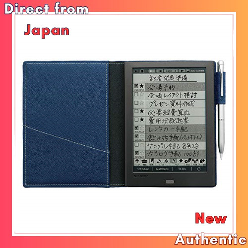 Sharp Electronic Notebook WG-PN1 พร้อมฟังก์ชั่น Notebook และ Eink Electronic Paper Display สีดำ ...