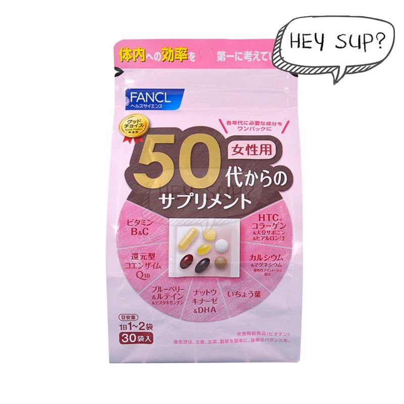 FANCL Good Choice 50's Women Health Supplement (30pcs/ Bag) (Vitamins ...