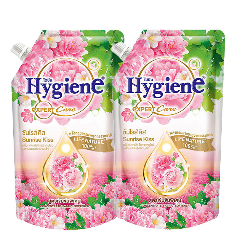 ส 480 มล. x 2+1 HYGIENE Expert Care Lifescent Concentrated Fabric Softener Sunrise Kiss 480 ml x ...