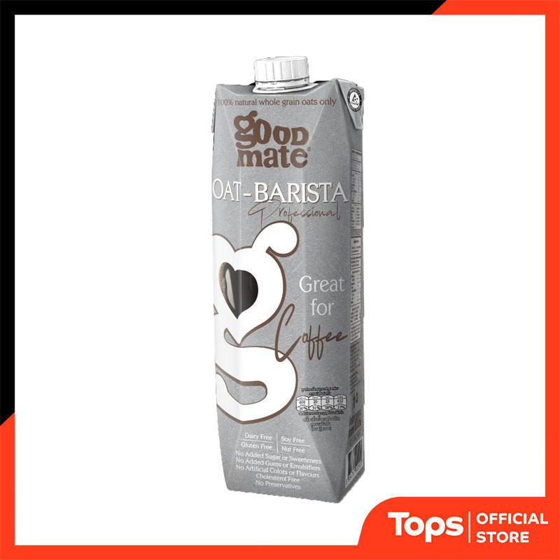 GOOD MATE กู๊ดเมทน้ำนมข้าวโอ๊ตสูตรบาริสต้า 1000มล. [8854761000920 ...
