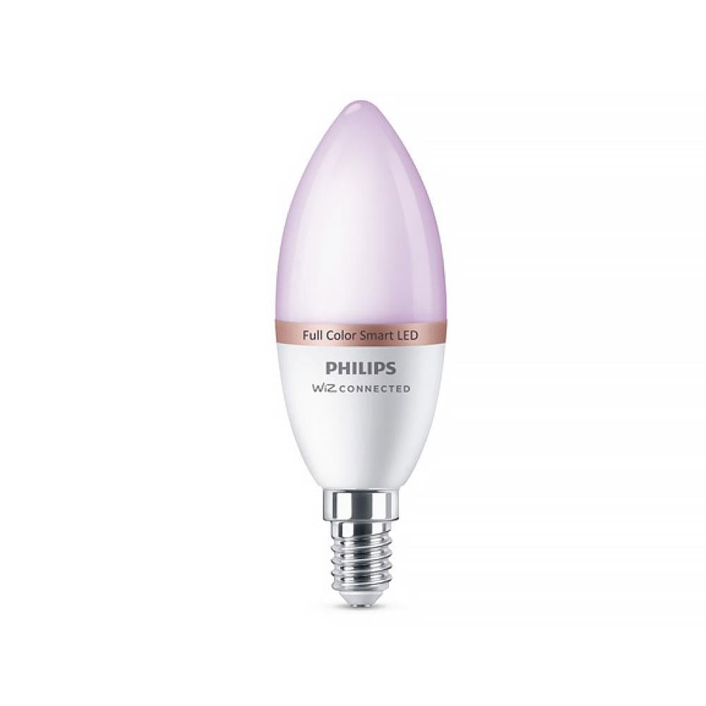 PHILIPS หลอด LED PHILIPS WIZ CONNECTED 4.9 วัตต์ RGB E14 WIFI BLUETOOTH ...