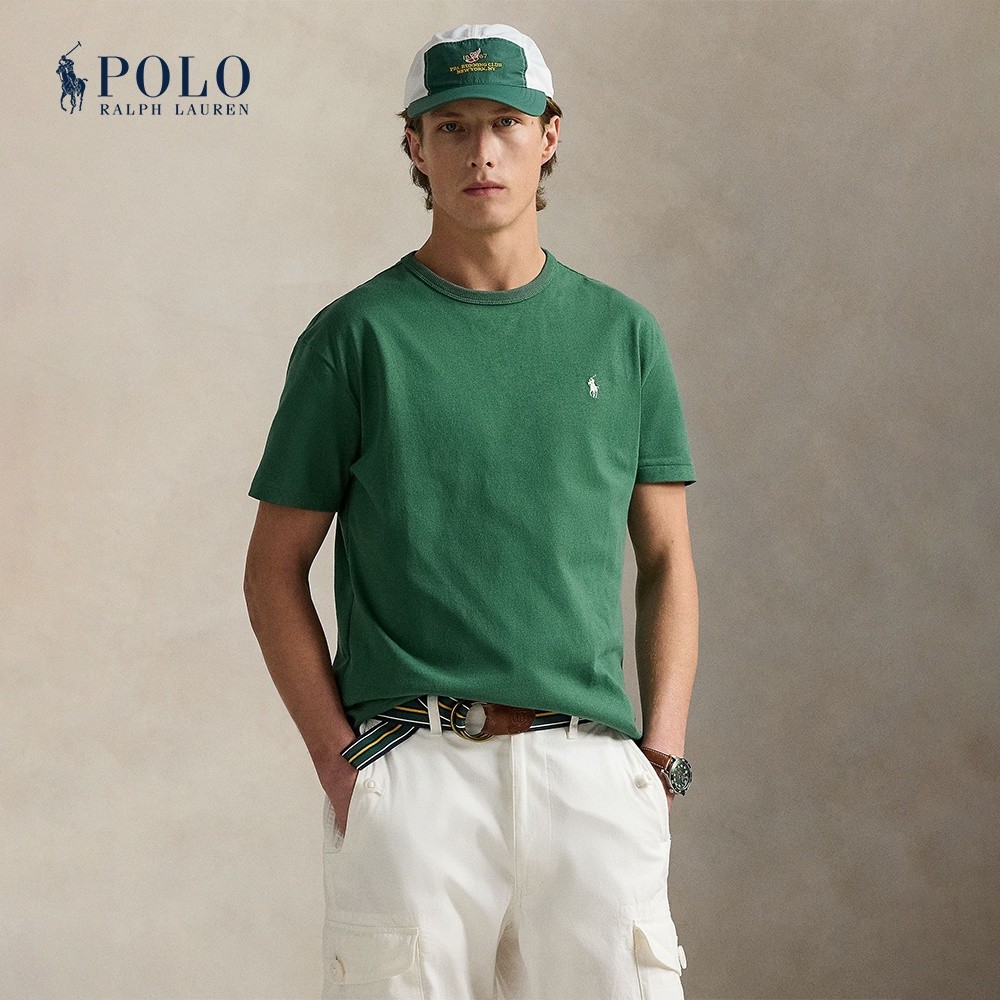 Polo Ralph Lauren เสื้อยืดผู้ชาย รุ่น MNPOTSH1N822693 สีเขียว | Shopee ...