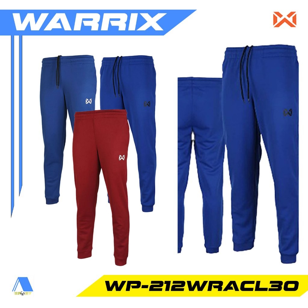 [[ส่งฟรี!! มีเงินคืน]] WARRIX กางเกงวอร์ม รุ่น TITAN รหัส WP-212WRACL30 แท้100% | Shopee Thailand