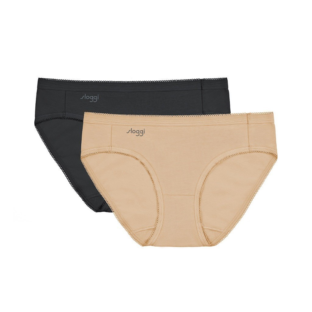 sloggi กางเกงในคอตตอน จำนวน 2 ชิ้น ใน 1 แพ็ค รุ่น sloggi Comfort care ...