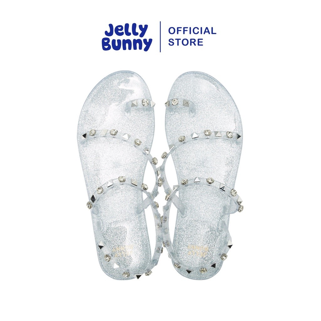 JELLY BUNNY รองเท้าแตะรัดส้น ZANNER รุ่น B24WLSI027 Silver | Shopee ...