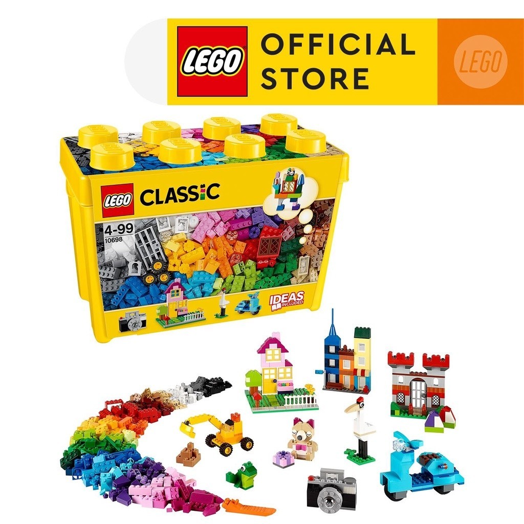 LEGO® Classic 10698 Large Creative Brick Box (790 Pieces) \ Creative ...