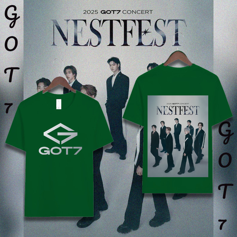 💚 เสื้อยืด GOT7 Back To Concert | พร้อมส่ง | ผ้าฝ้ายแท้ | แฟนคลับห้าม ...