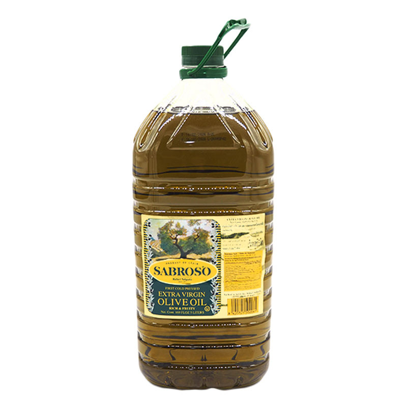 ซาโบรโซ เอ็กซ์ตร้าเวอร์จิน น้ำมันมะกอก 5 ล. SABROSO Extra Virgin Olive ...