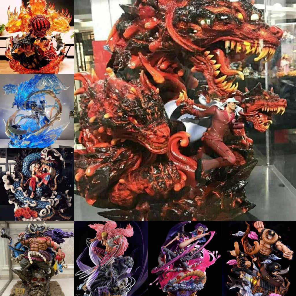 Ready Stock One Piece Figure Luffy Zoro Hancock Kohza Borsalino Ace ...