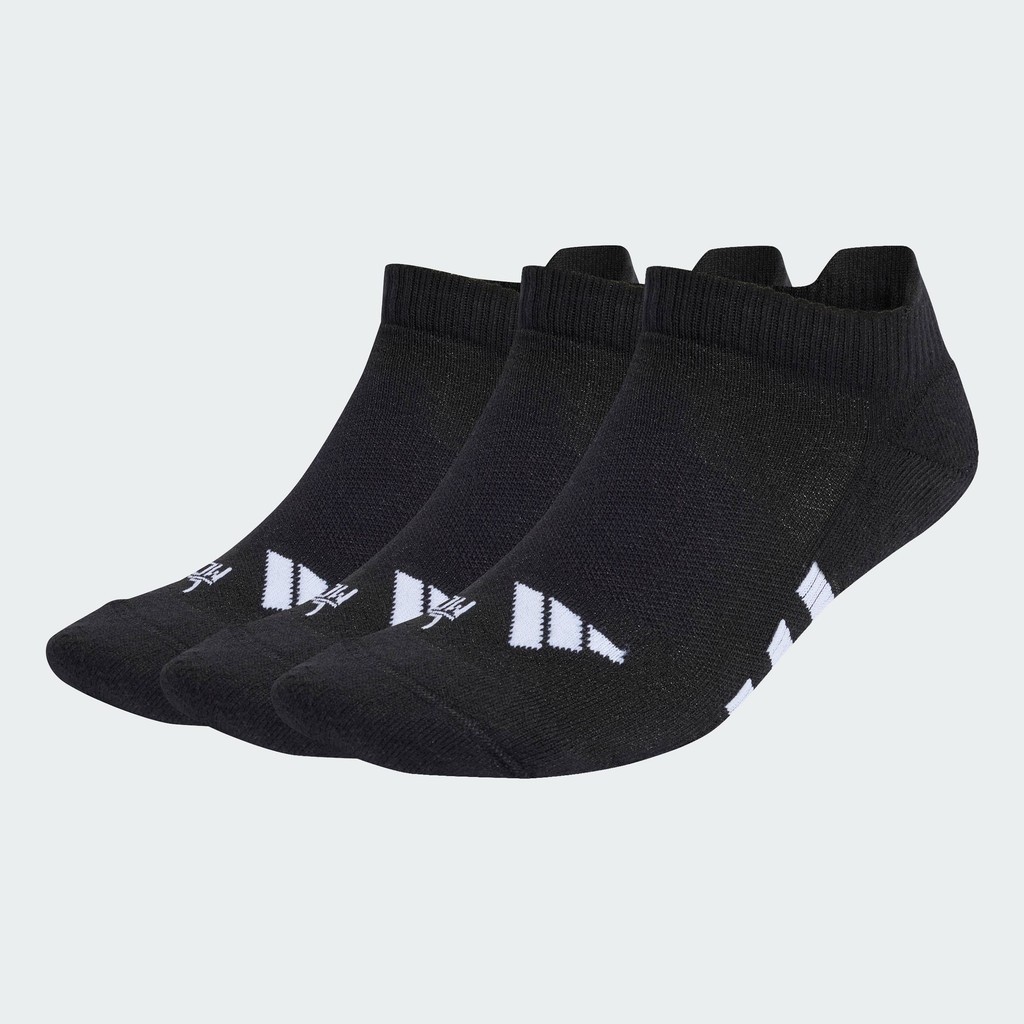 adidas Training Performance Cushioned Low Socks 3 Pairs Unisex Black ...