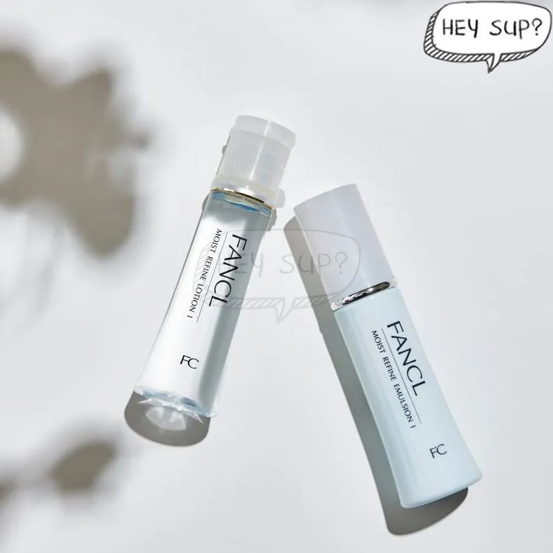 FANCL Moist Refine Set (Lotion + Emulsion) I (30ml + 30ml) | Shopee Thailand