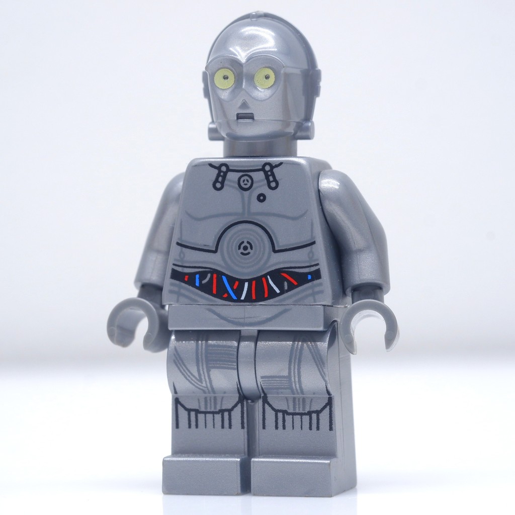 ( Ploybrick Minifigure ของแท้ ) Star Wars U-3PO Silver Droid | Shopee ...