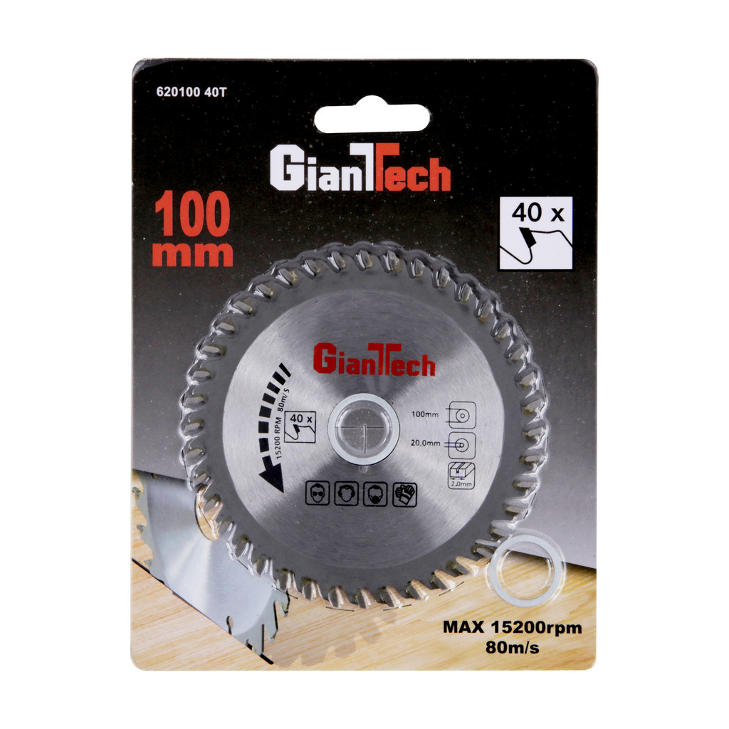 GIANTTECH ใบเลื่อยวงเดือน (40 ฟัน) รุ่น 62010040T ขนาด 4 นิ้ว | Shopee ...