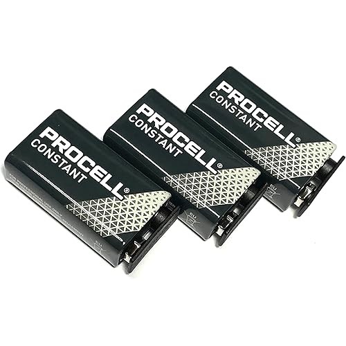 Duracell PROCELL Effects Rectangular Battery/006P 9V Professional ...