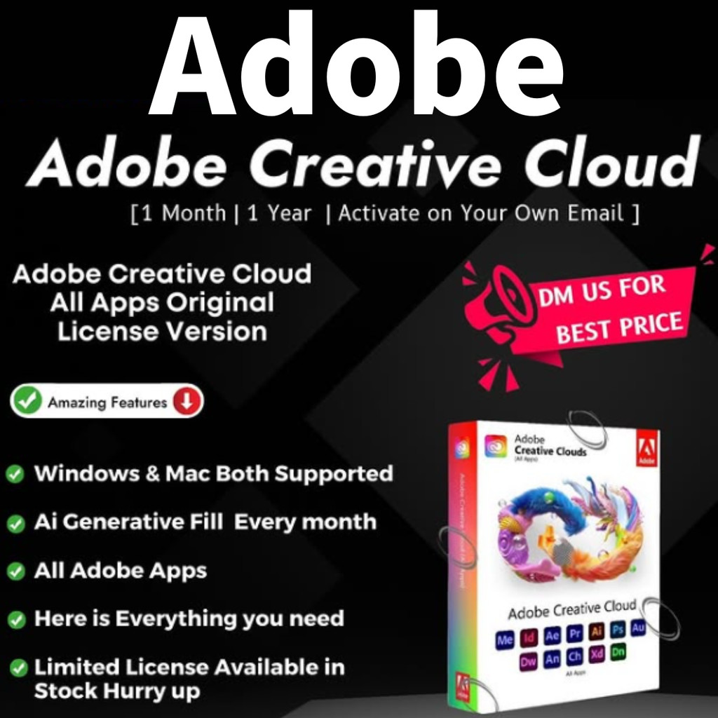 บัญชี Adbe Creative cloudin ps lr pr ai 2 PC Education สำหรับ ...