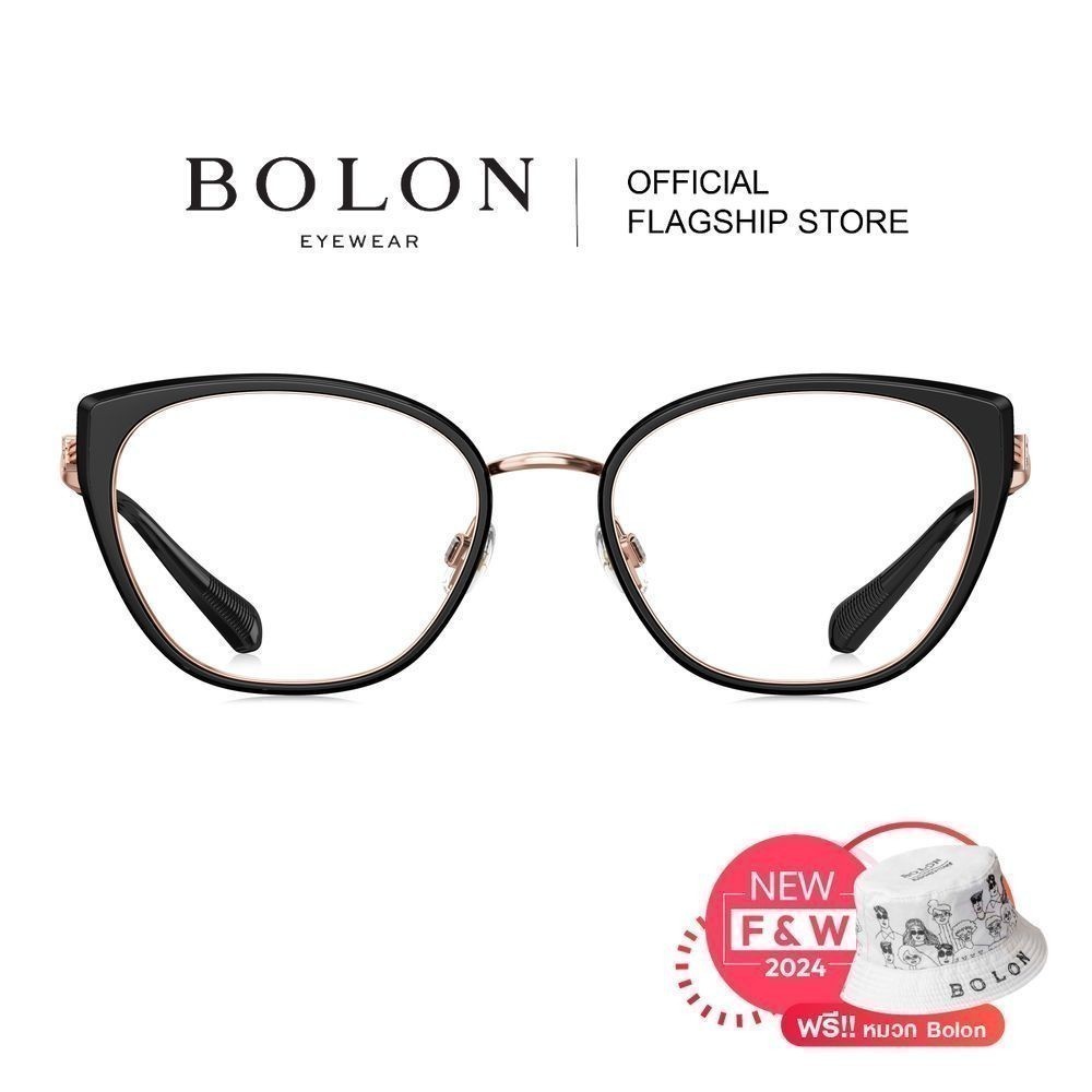 Bolon BA6023 กรอบแว่นแบรนด์เนม โบลอน แว่นสายตา แว่นกรองแสงออโต้ กรองแสงสีฟ้า สายตาสั้น ยาว ...