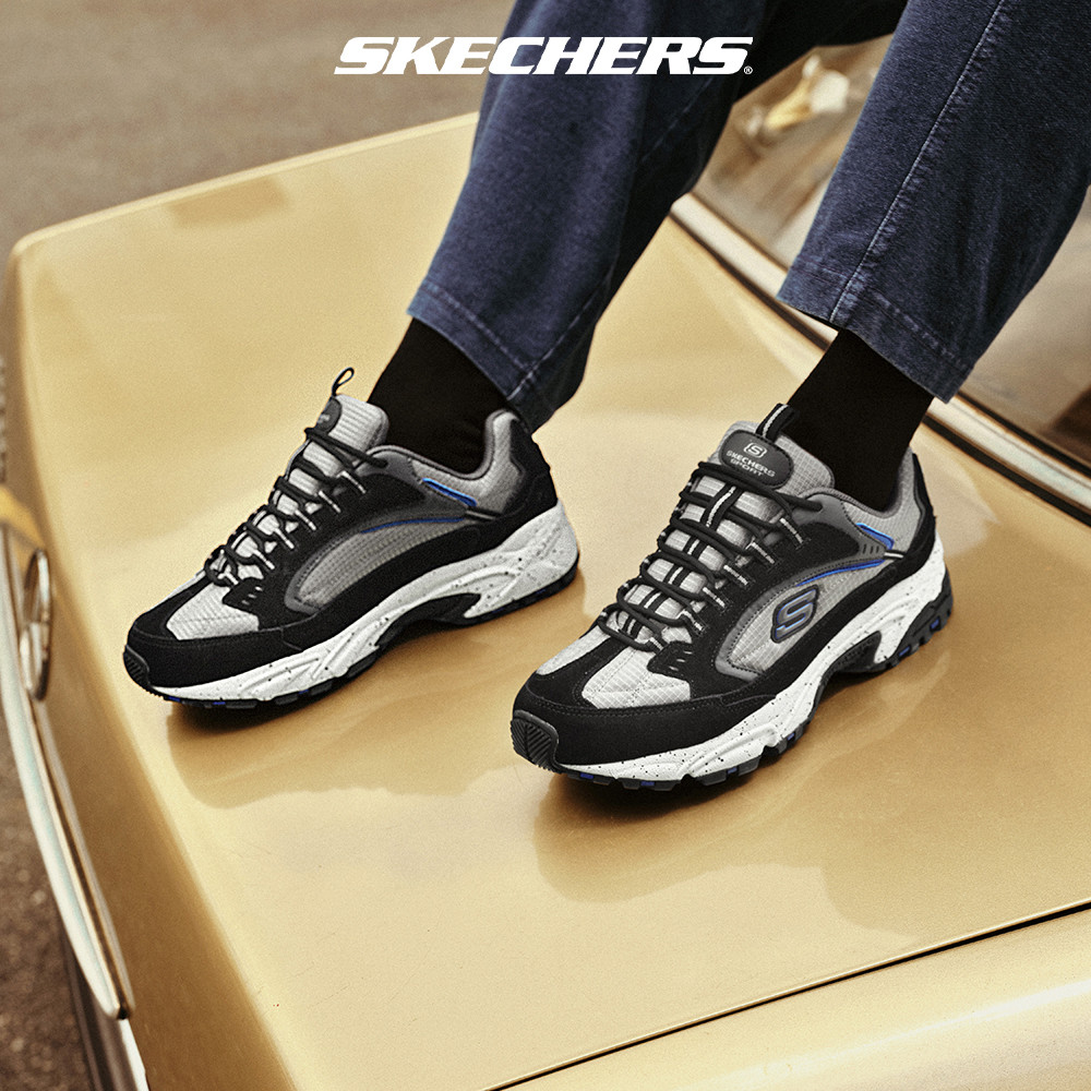 Skechers สเก็ตเชอร์ส รองเท้า ผู้ชาย Sport Stamina Shoes - 232570-BKCC ...