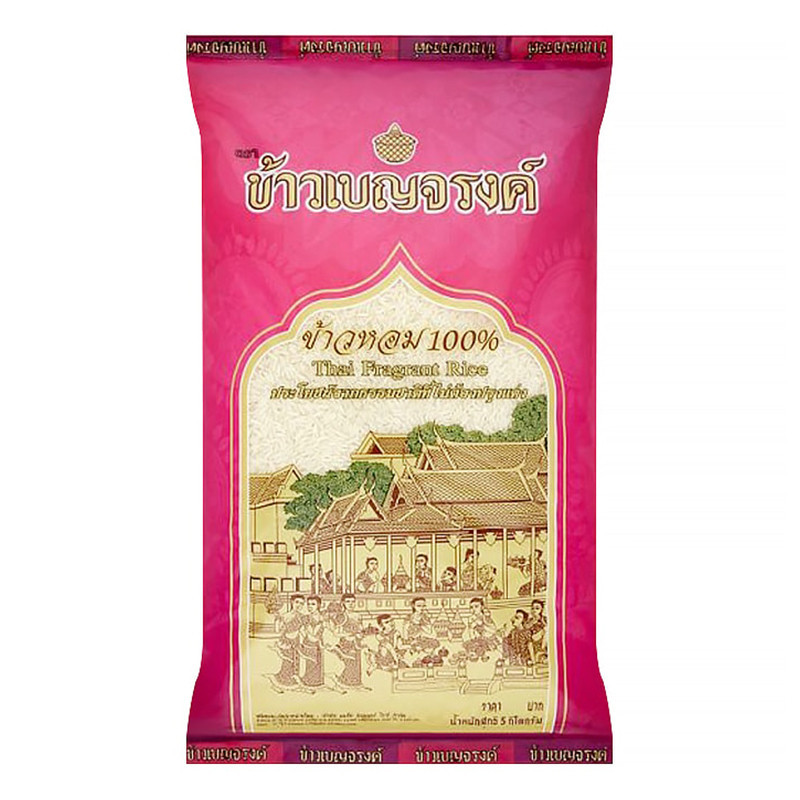 เบญจรงค์ ข้าวหอม 100% 5 กก. BENJARONG Fragrant Rice 100% 5 kg | Shopee Thailand
