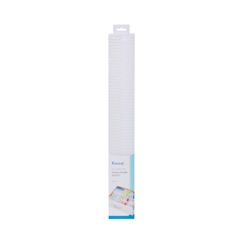 KASSA HOME ที่แบ่งช่องในลิ้นชัก Flex รุ่น PB8288 ขนาด 60 x 8 ซม. (แพ็ค ...