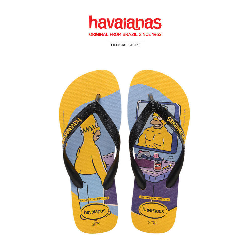 HAVAIANAS รองเท้าแตะ Top Simpsons Flip Flops YELLOW 41378891740U_S5YLXX ...