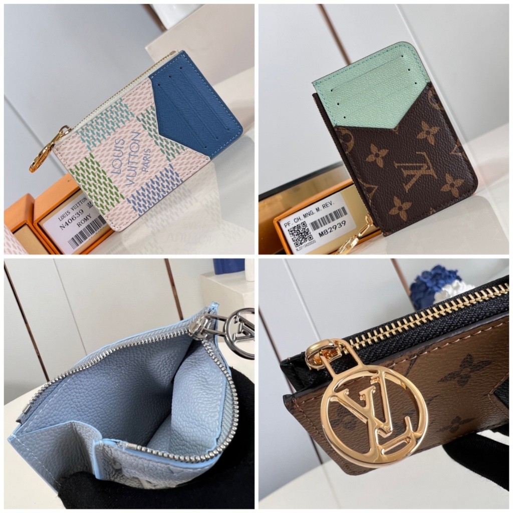 Pre order ราคา2500/2200 LV หลุยส์ วิตตอง Louis Vuitton M81912 Romy กระเป๋าเศษสตางค์ coin purse ...