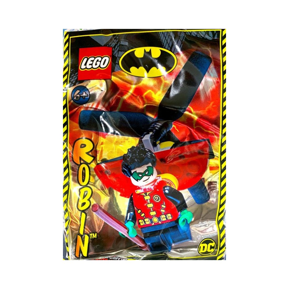 LEGO Robin foil pack polybag - DC | Shopee Thailand