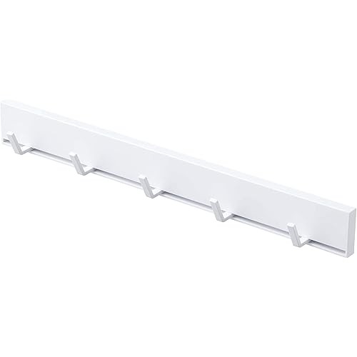 Yamazaki Magnet ตะขอเครื่องมือห้องครัวแบบเคลื่อนย้ายได้ Tower สีขาว ...