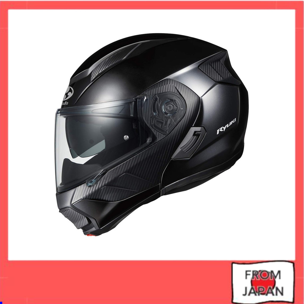 【Direct From Japan】 OGK KABUTO Bike Helmet System RYUKI Black Metallic (Size: M) | Shopee Thailand