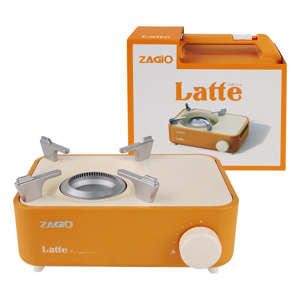 ZAGIO เตาแก๊สปิกนิก รุ่น ZG-1560 (Latte) สีส้ม | Shopee Thailand