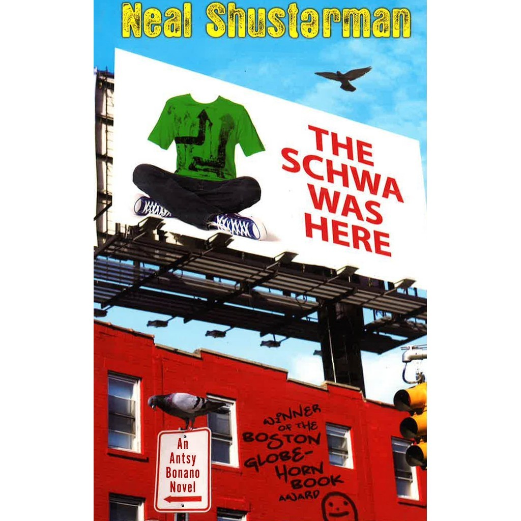 BBW หนังสือ THE SCHWA WAS HERE BY NEAL SHUSTERMAN | Shopee Thailand