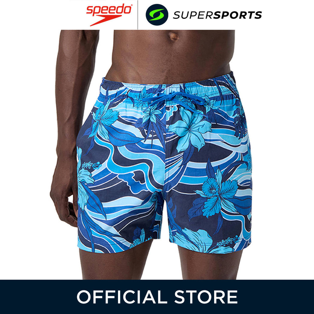 SPEEDO Print Redondo Edge Volley 16" กางเกงว่ายน้ำขาสั้นผู้ชาย | Shopee ...